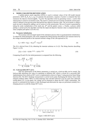 State of charge estimation based on a modified extended Kalman filter | PDF
