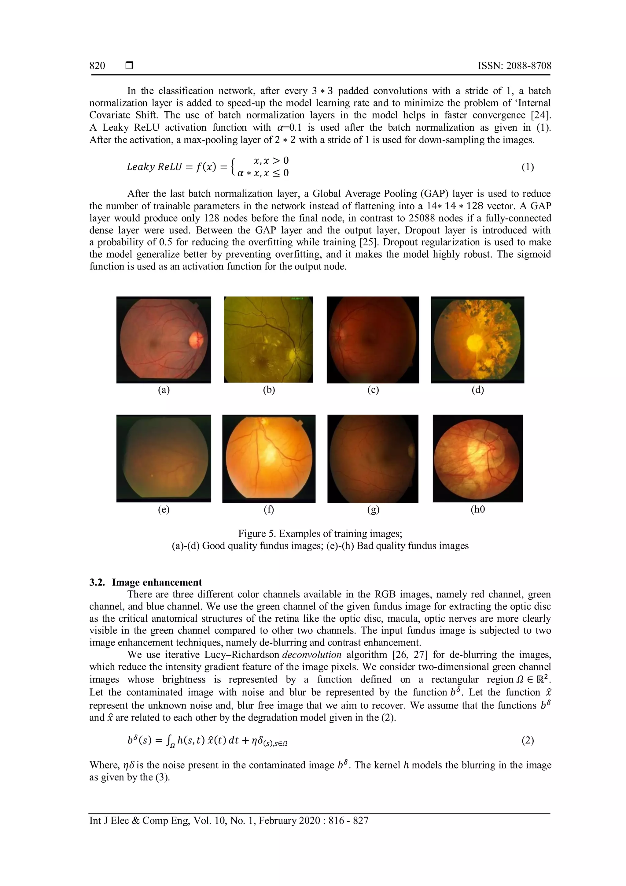 Automated Fundus Image Quality Assessment And Segmentation Of Optic Disc Using Convolutional