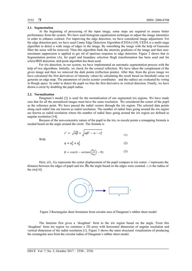 A New Approach of Iris Detection and Recognition | PDF