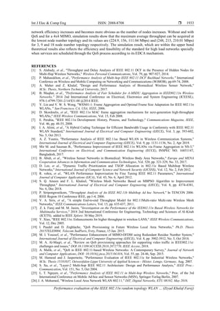 Performance evaluation of the IEEE 802.11n random topology WLAN with QoS application | PDF