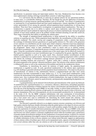 Applying the big bang-big crunch metaheuristic to large-sized operational problems | PDF