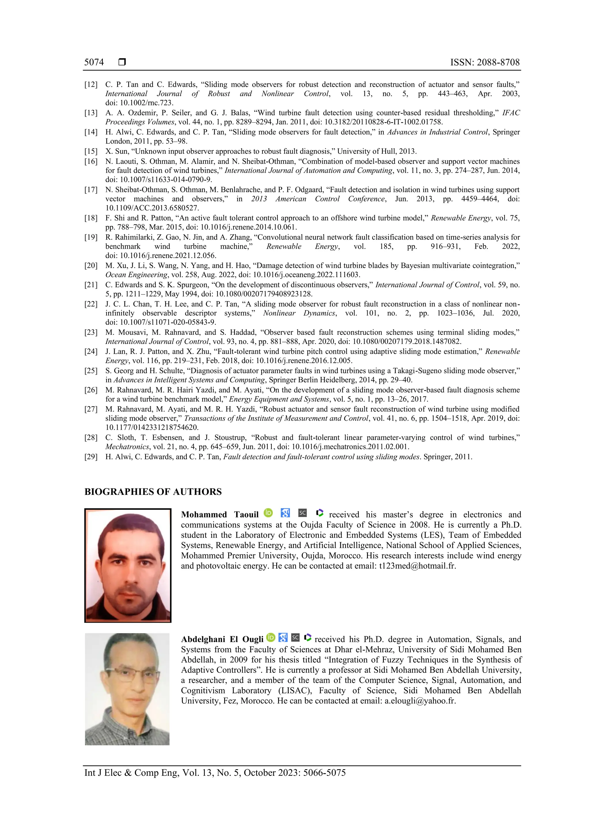 Sensor Fault Reconstruction For Wind Turbine Benchmark Model Using A
