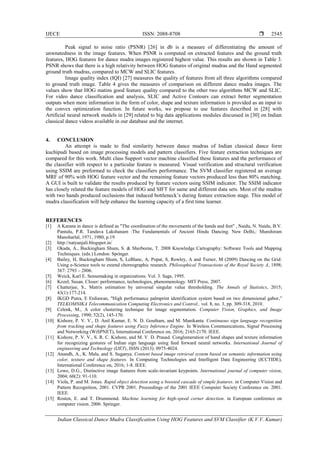 Indian Classical Dance Mudra Classification Using HOG Features and SVM Classifier | PDF