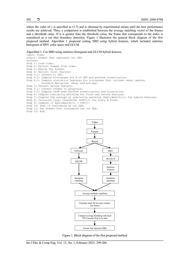 Propose shot boundary detection methods by using visual hybrid features | PDF | Video Software ...