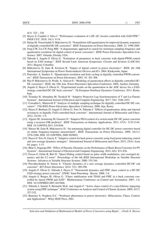 Selection and Validation of Mathematical Models of Power Converters using Rapid Modeling and ...