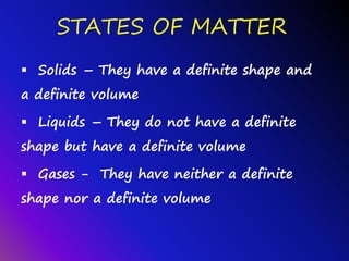 V2 class vii matter and its composition | PPT
