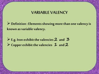 Class 8 - Language of Chemistry | PPTX