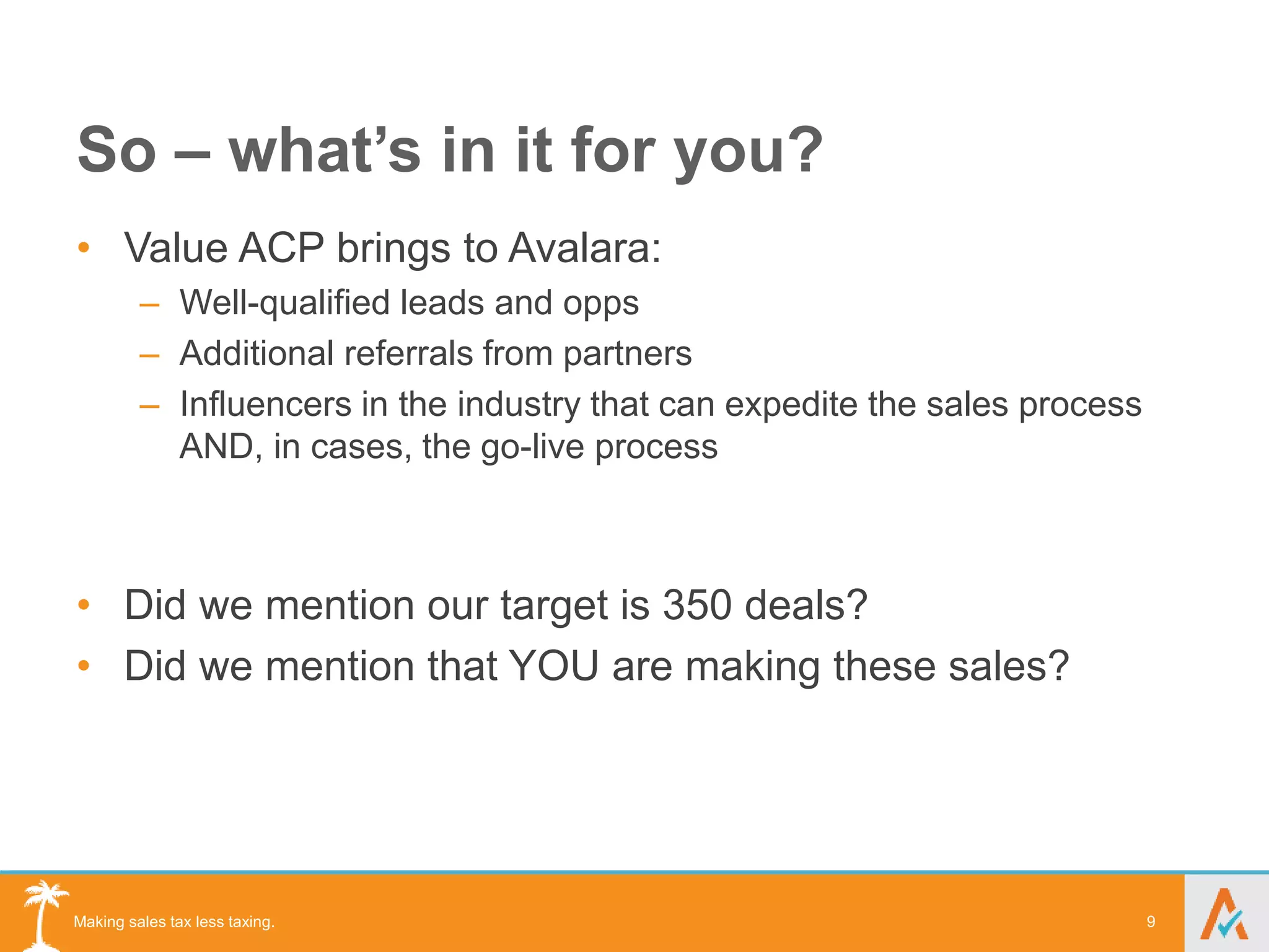 V2 final 2014 sales presentation - acp | PPTX