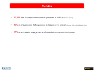 Workplace Fire Safety/Fire Prevention/Fire Risk | PPTX