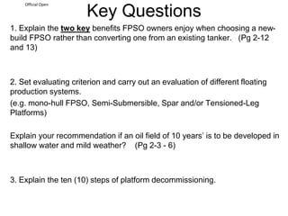 C2. Functional Requirements of FPSO | PPT