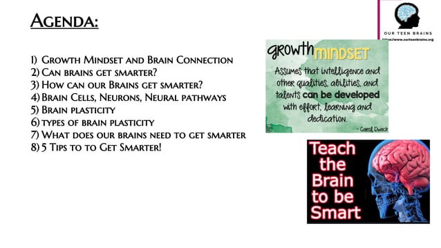 Growth Mindset & Connection to Neuroscience | PPTX