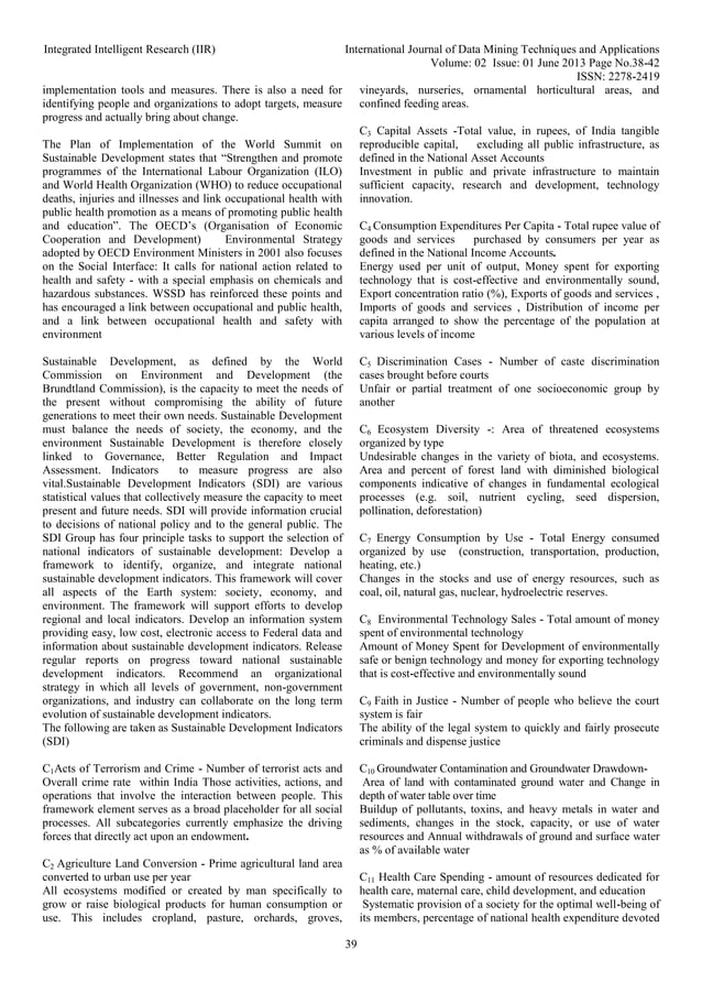 Study of sustainable development using Fuzzy Cognitive Relational Maps (FCM) | PDF | Science