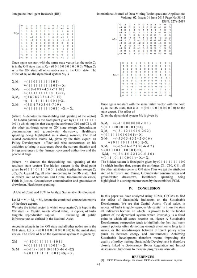 Study of sustainable development using Fuzzy Cognitive Relational Maps (FCM) | PDF | Science