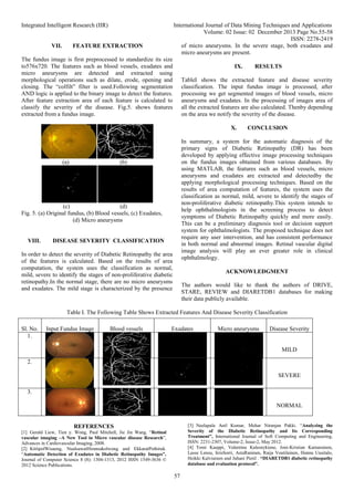 An Approach for the Detection of Vascular Abnormalities in Diabetic Retinopathy | PDF