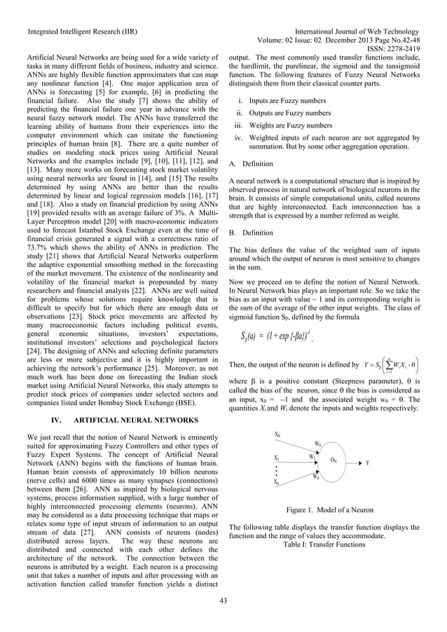 Stock Prediction Using Artificial Neural Networks Pdf 