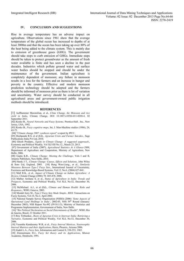 An Interval Based Fuzzy Multiple Expert System to Analyze the Impacts of Climate Change on ...
