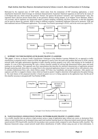 A Review on Traffic Classification Methods in WSN | PDF