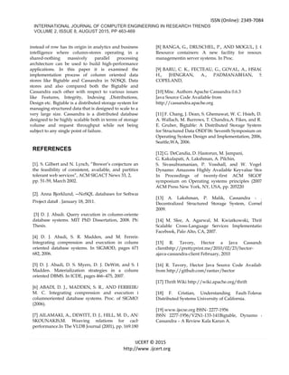 SURVEY ON IMPLEMANTATION OF COLUMN ORIENTED NOSQL DATA STORES ...