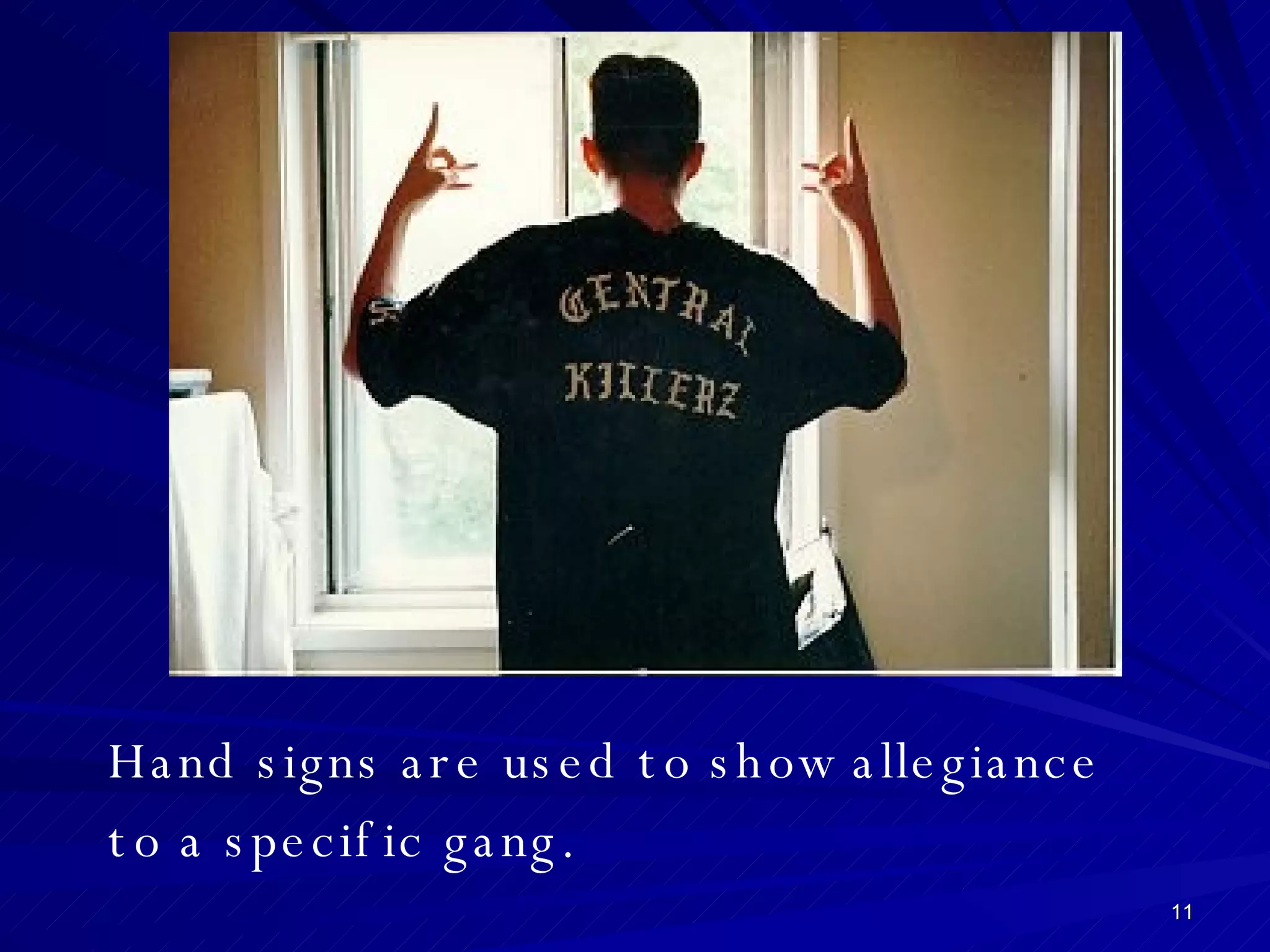 Identifying And Addressing A Gang Problem | PPT