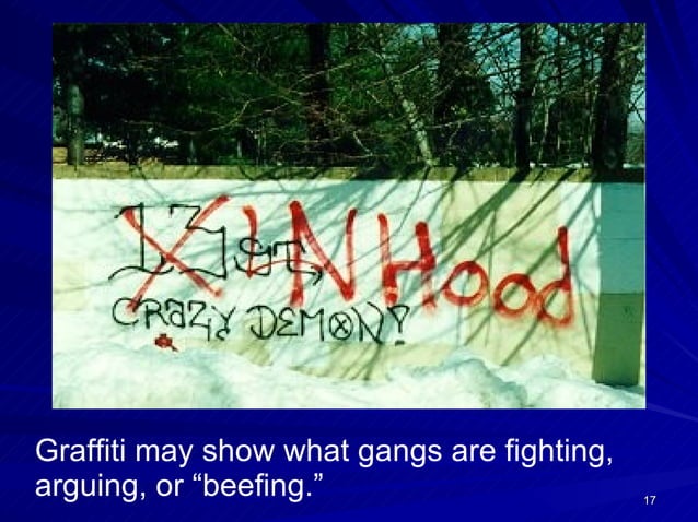Identifying And Addressing A Gang Problem | PPT