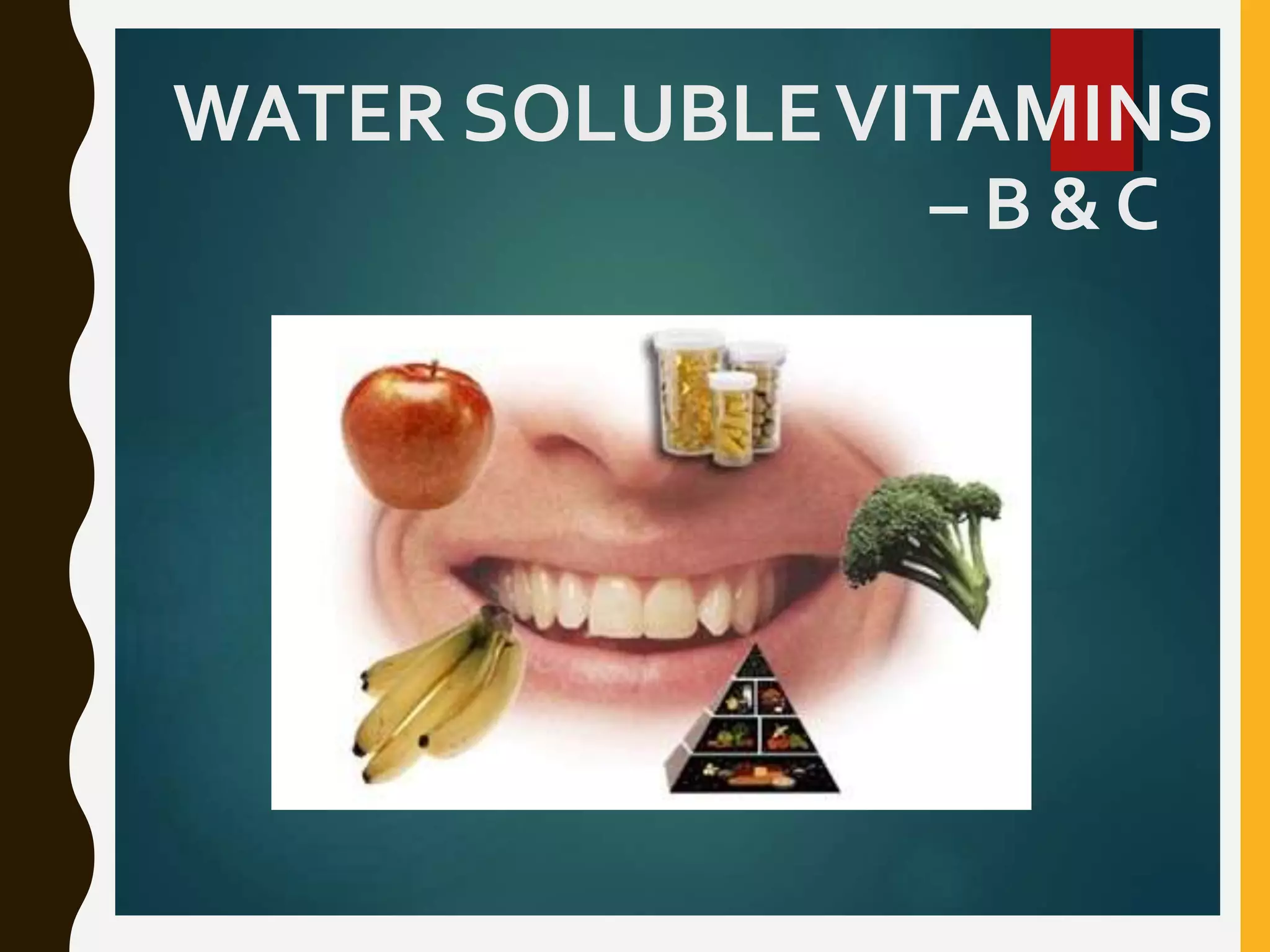 Water soluble vitamins | PPTX