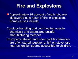 Methamphetamine Abuse And Clandestine Laboratories | PPT