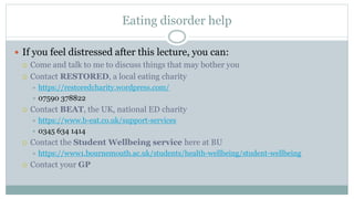 EDAW17: Emotions in Eating Disorder | PPTX