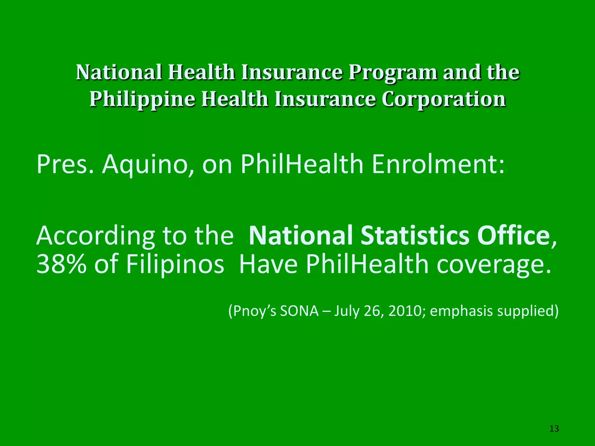 Universal Health Care: the Philippine experience | PDF