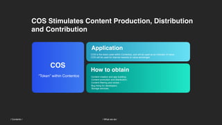 Contentos Project Introduction | PDF