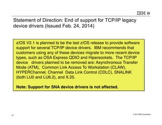 z/OS V2R2 Communications Server Overview | PPT