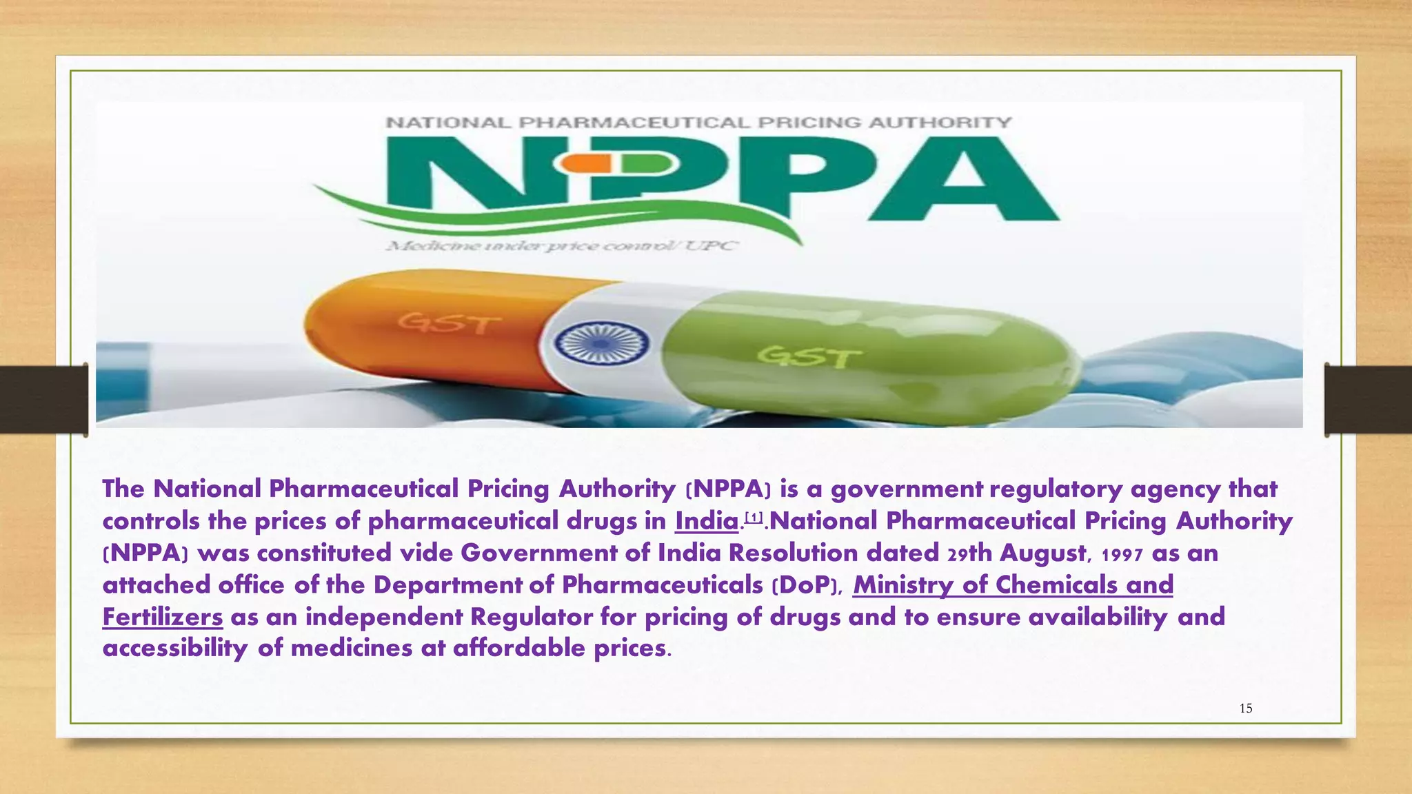 Pharmaceutical regulatory authorities of India | PDF