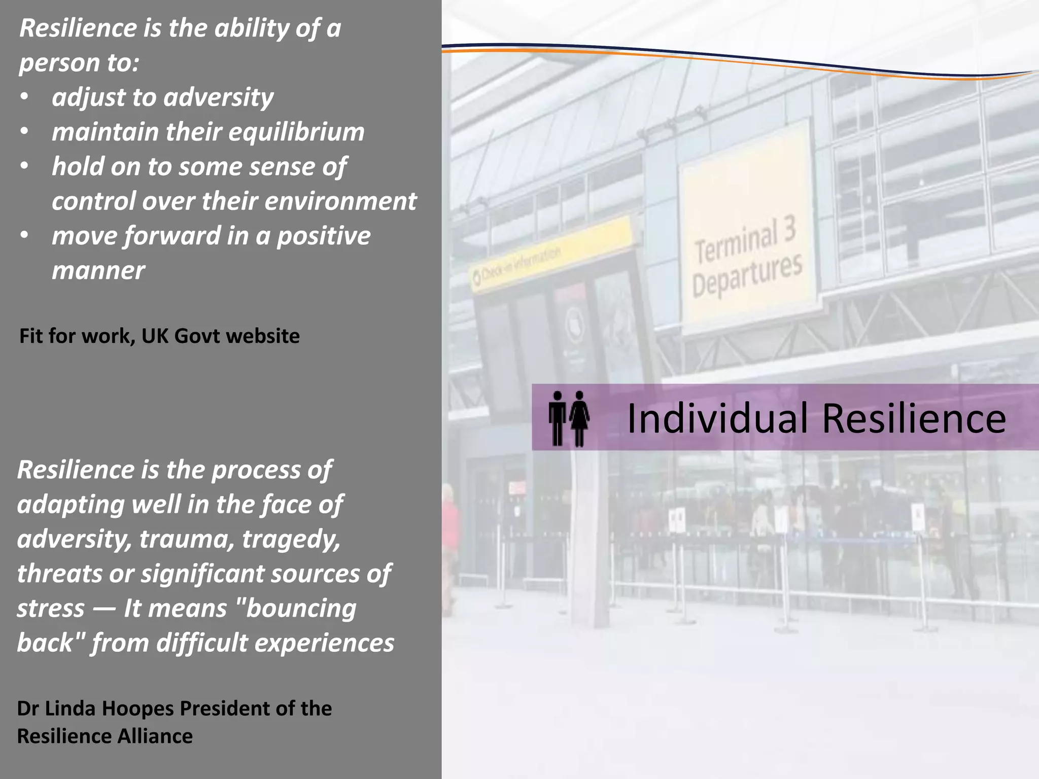 Proactively building resilience | PPTX