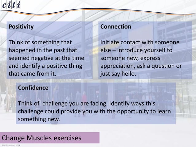 Proactively building resilience | PPT