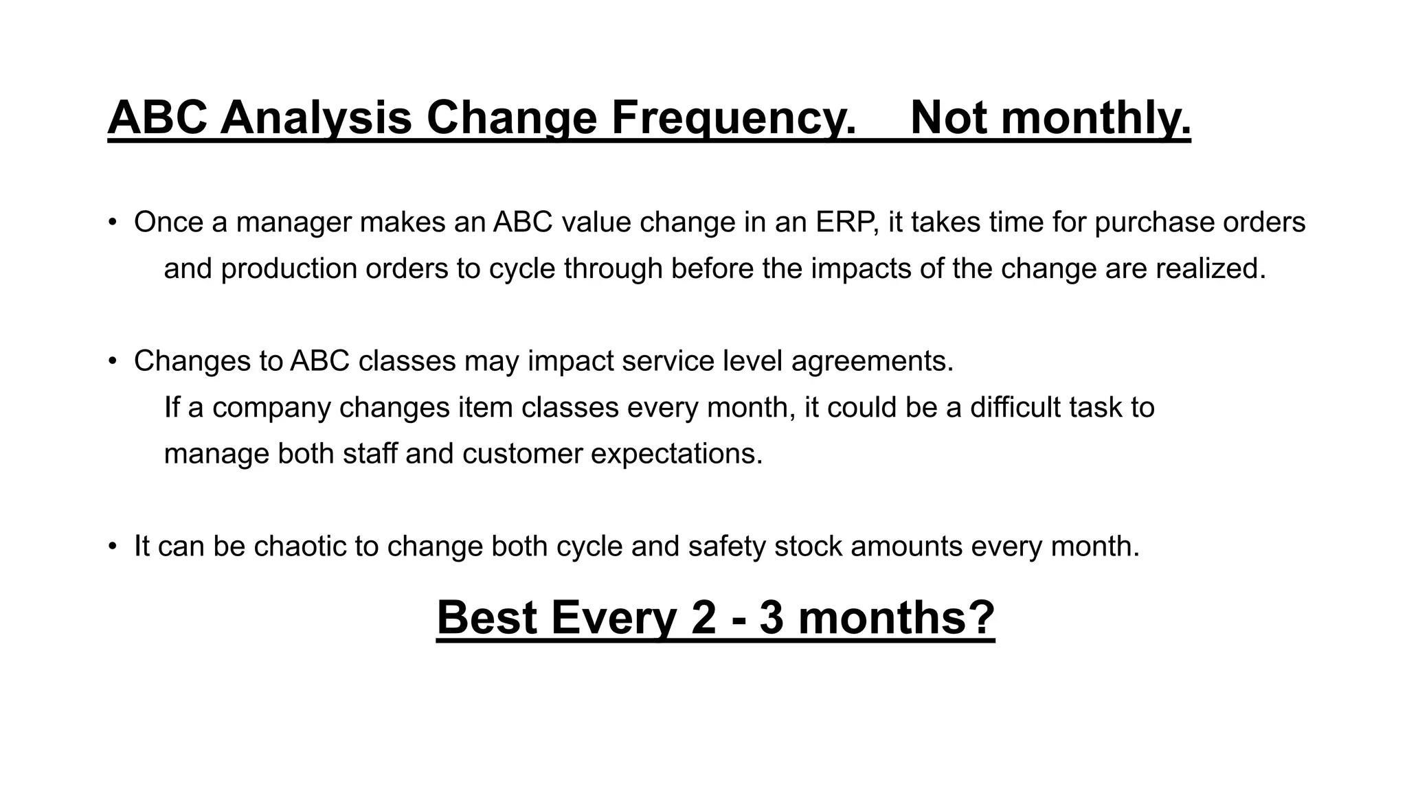 Inventory Optimization Using ABC-XYZ Analysis | PPTX