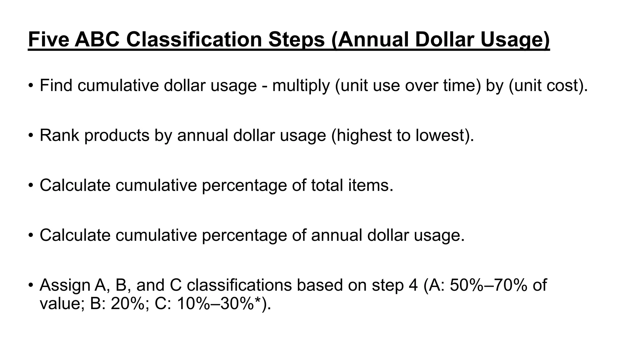 Inventory Optimization Using ABC-XYZ Analysis | PPTX | Logistics | Business