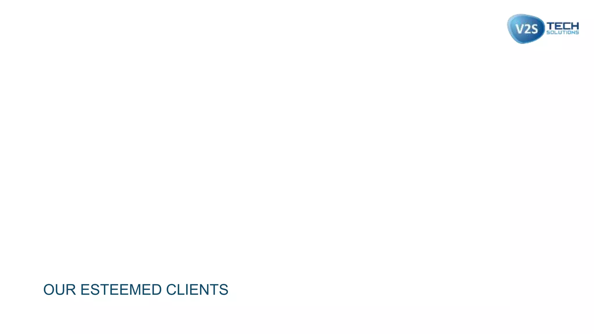 V2STech Corporate presentation for Chatbots | PPTX