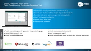 V2STech Corporate presentation for Java Development | PPTX