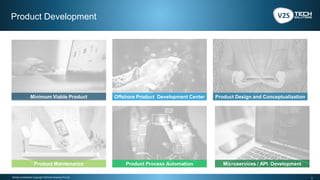 V2STech Corporate presentation for Software Product Development | PPT