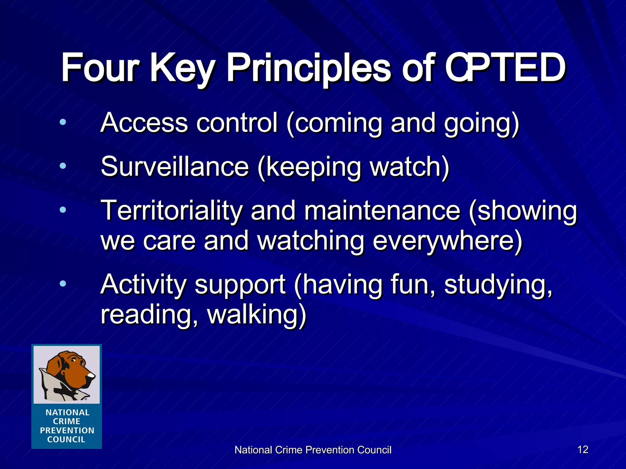 Teaching Kids To Help Design Out Crime | PPT