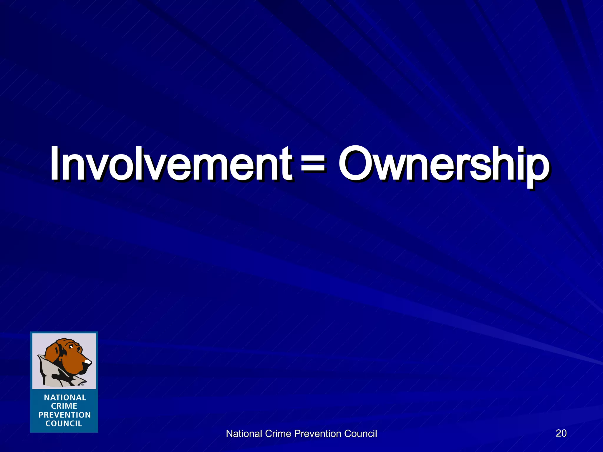 Teaching Kids To Help Design Out Crime | PPT