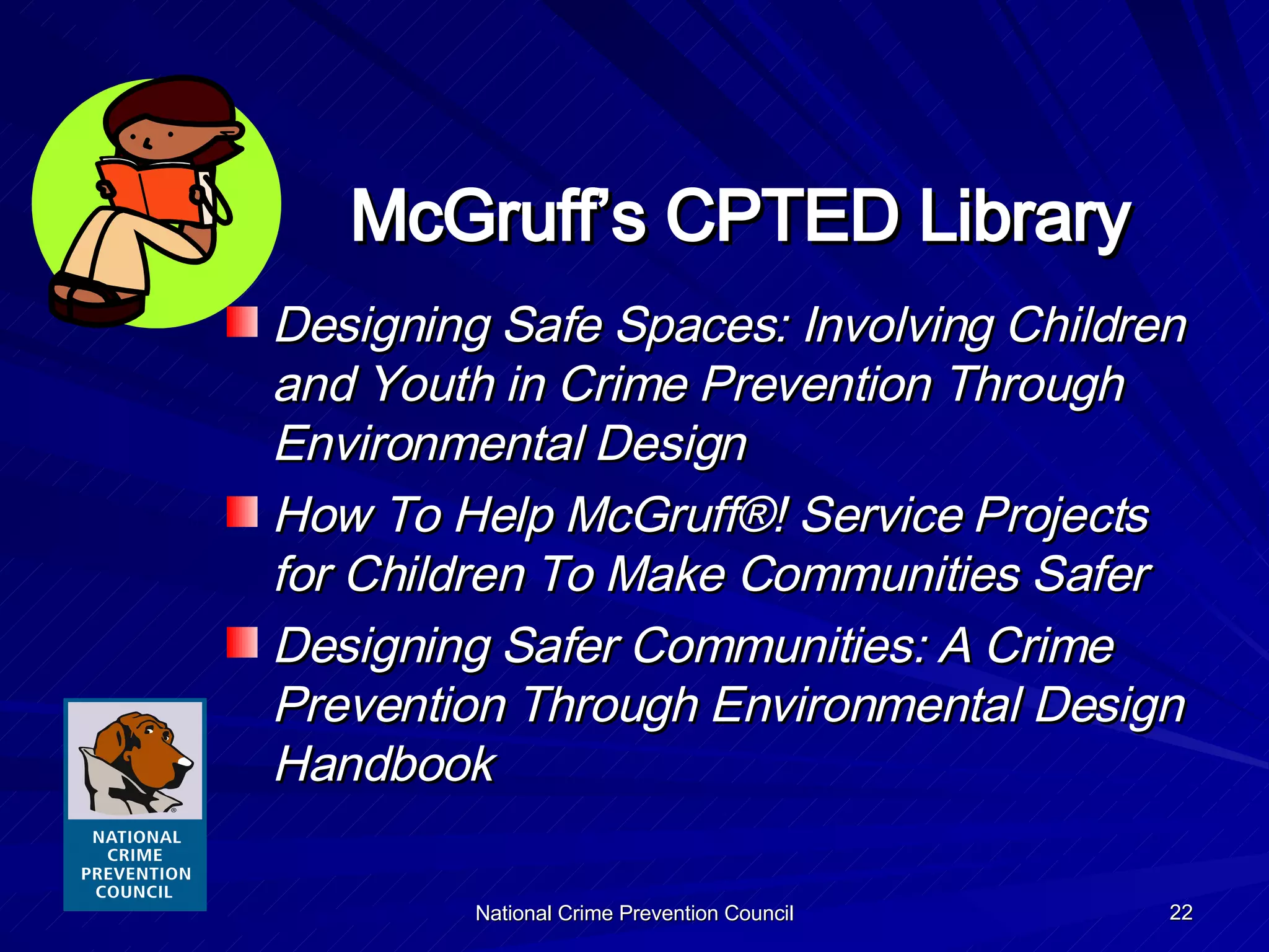 Teaching Kids To Help Design Out Crime | PPT