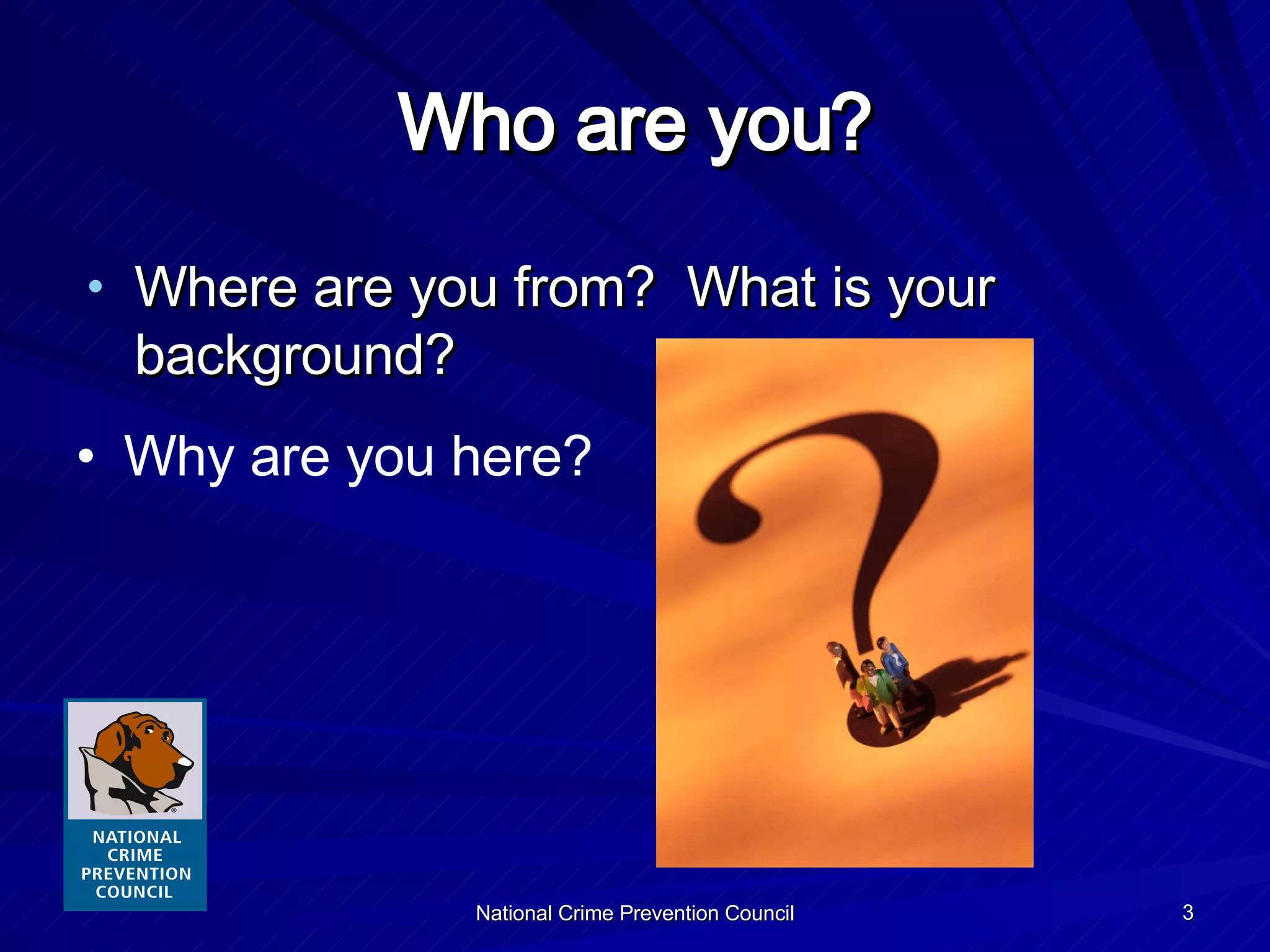 Teaching Kids To Help Design Out Crime | PPT