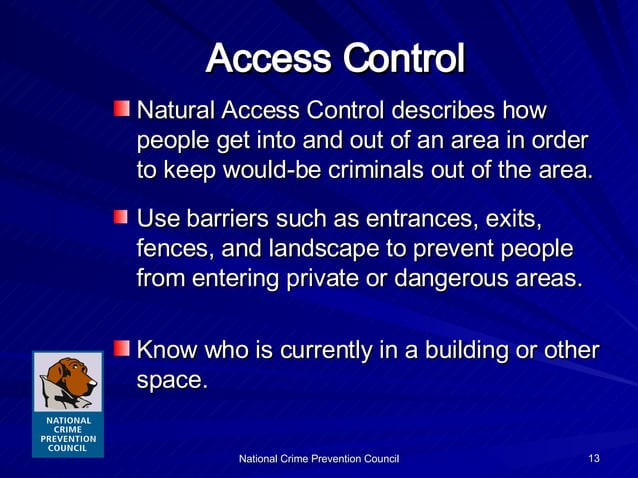 Teaching Kids To Help Design Out Crime | PPT