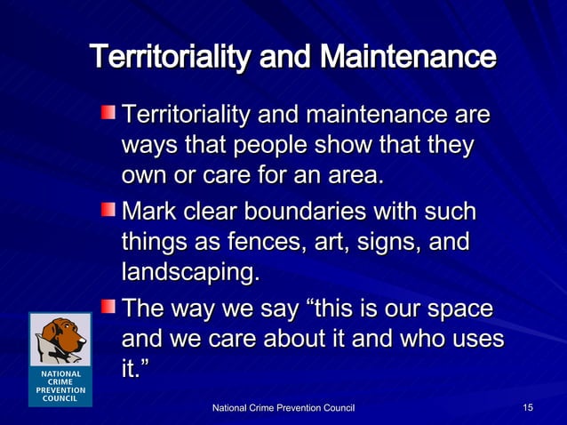 Teaching Kids To Help Design Out Crime | PPT