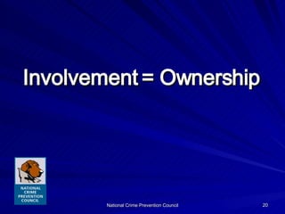 Teaching Kids To Help Design Out Crime | PPT