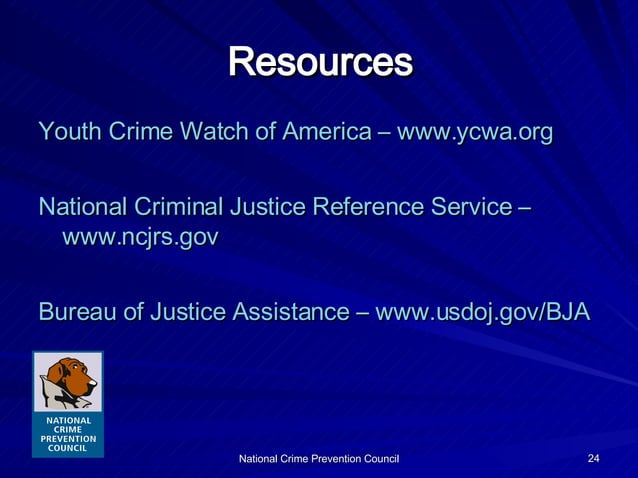 Teaching Kids To Help Design Out Crime | PPT