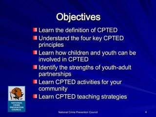 Teaching Kids To Help Design Out Crime | PPT