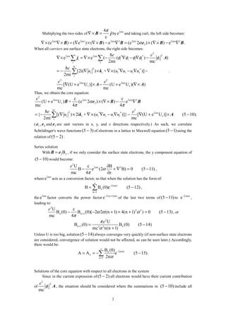 Solutions of Maxwell Equation for a Lattice System with Meissner Effect ...