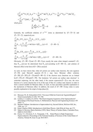 Solutions of Maxwell Equation for a Lattice System with Meissner Effect ...