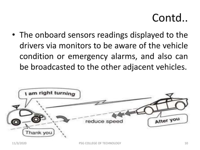Vehicle to vehicle communication | PPTX